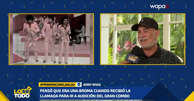 De fiesta Jerry Rivas por cumplir un año más junto a El Gran Combo de ...