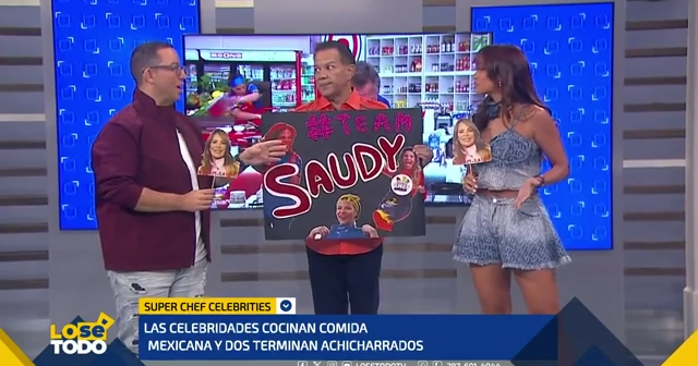 Equipo de Lo Sé Todo llegó revuelto en apoyo a Saudy Rivera | Lo Sé ...