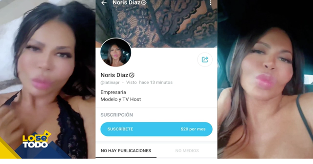 ¿Noris Díaz "La Taina" abrirá un OnlyFans? | Lo Sé Todo | wapa.tv