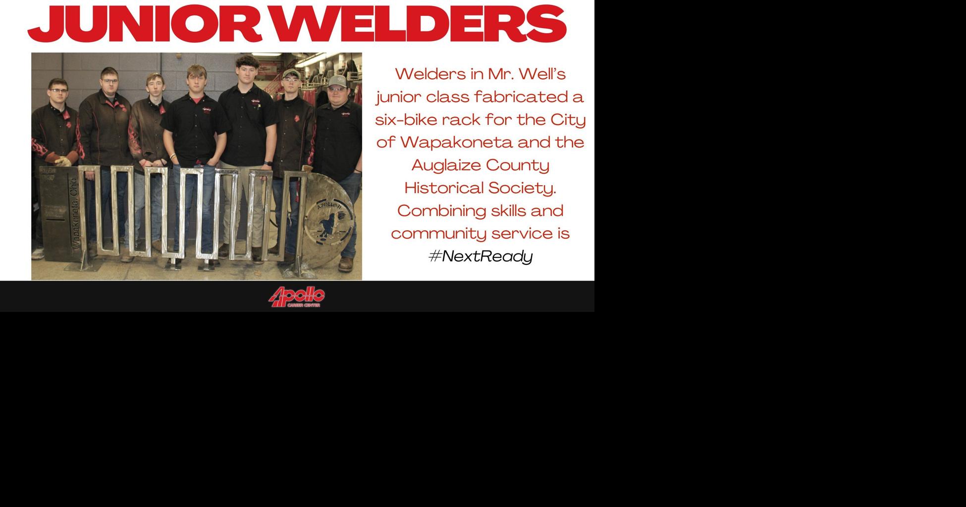 Area Students Weld Bike Rack for First On The Moon, Wapakoneta | News ...
