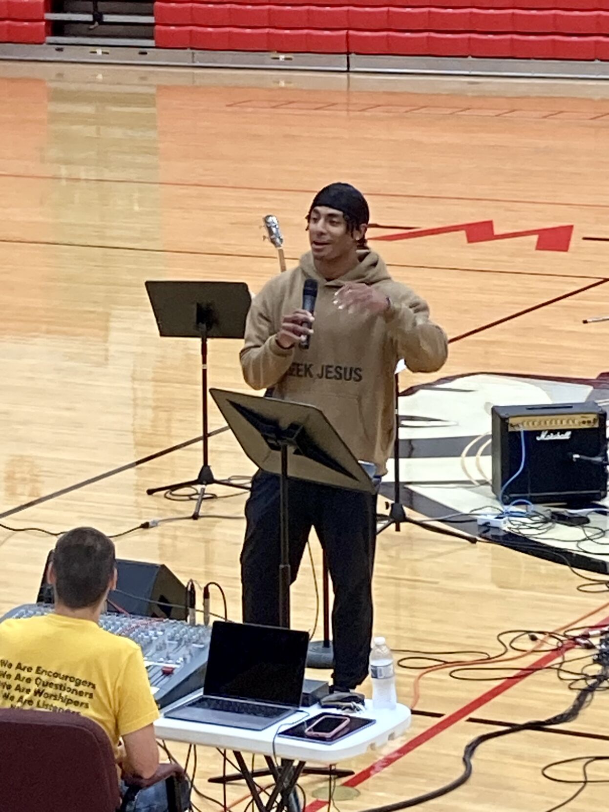 OSU Football Player Kamryn Babb Speaks at Fields of Faith | News ...