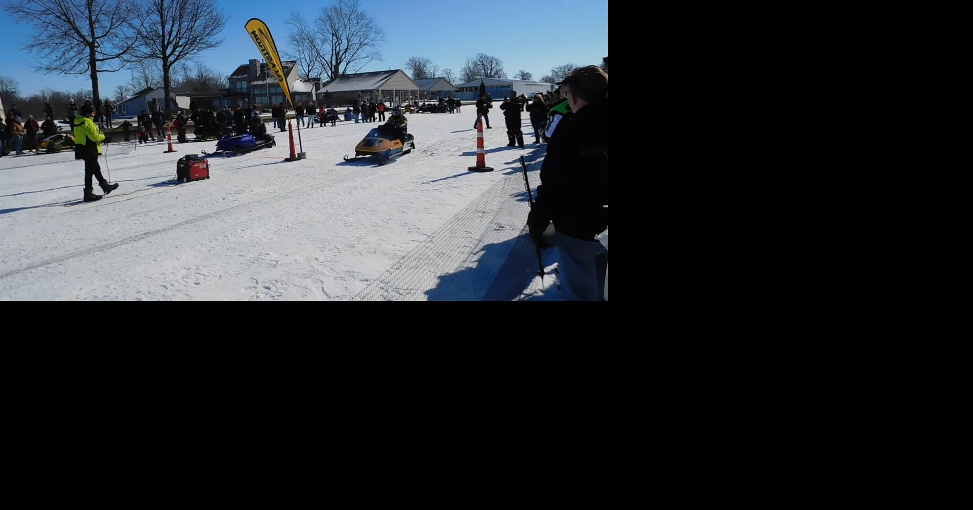 Snowmobile races held on Grand Lake | News | wapakdailynews.com
