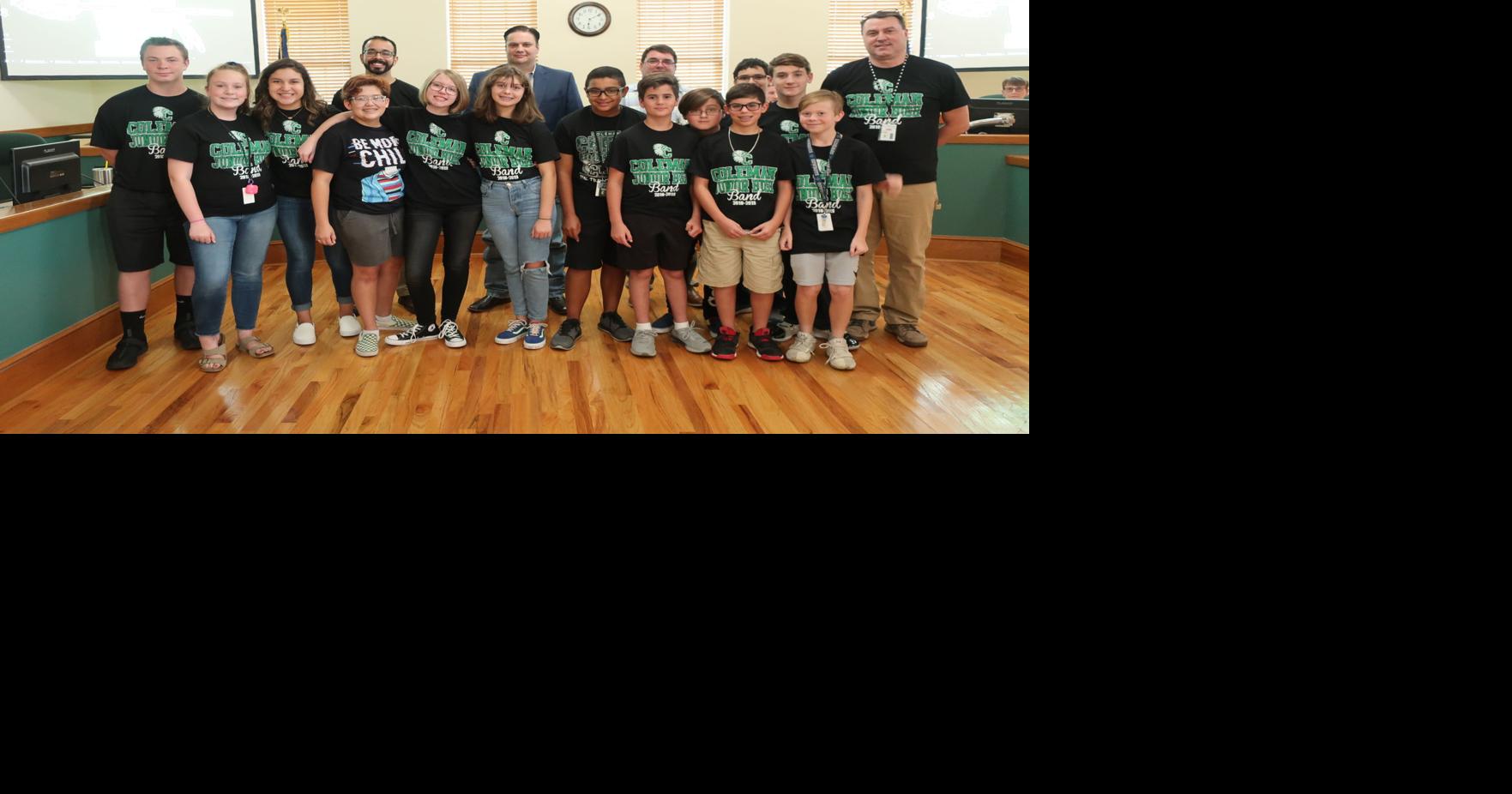 Coleman Junior High band honored as State TMEA Honor Band Finalist ...