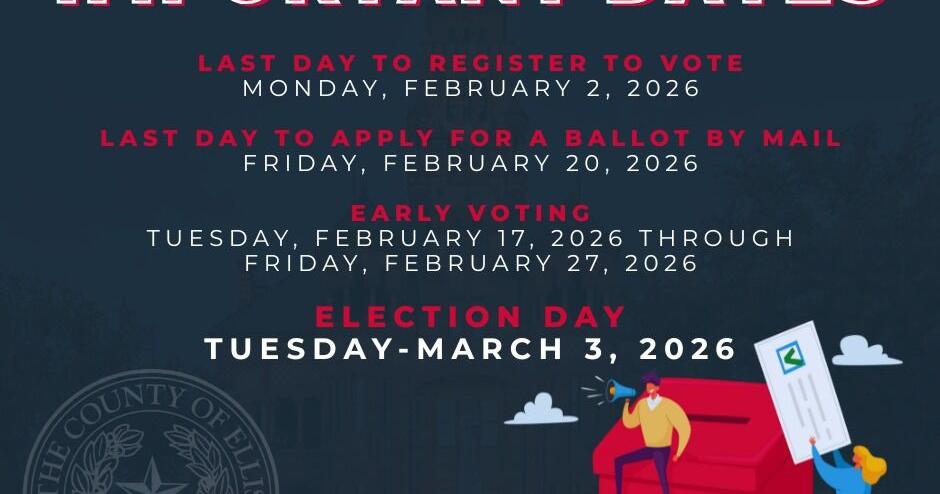 Key Election Dates | Whats Trending | waxahachiesun.com