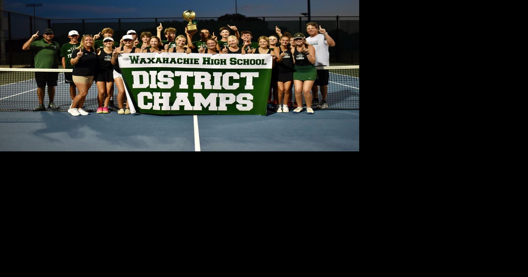 WHS varsity tennis takes district title | Sports | waxahachiesun.com