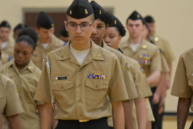 ROHS Naval JROTC passes military inspection | Education | waxahachiesun.com