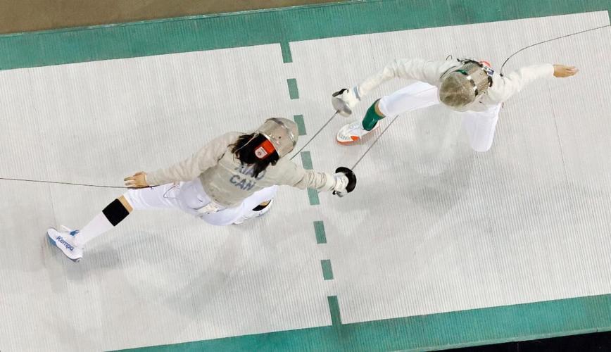 Witness fencing's rising stars at the North American Cup in Fort Worth ...