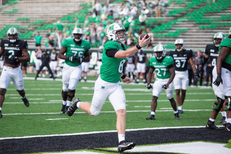 Herd spring game: Explosive plays put Black ahead of Green, 24-17 ...