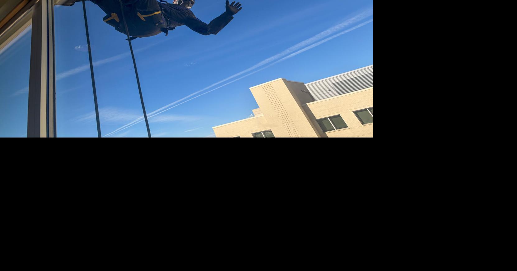 Superheroes entertain patients at Hoops Family Children’s Hospital ...