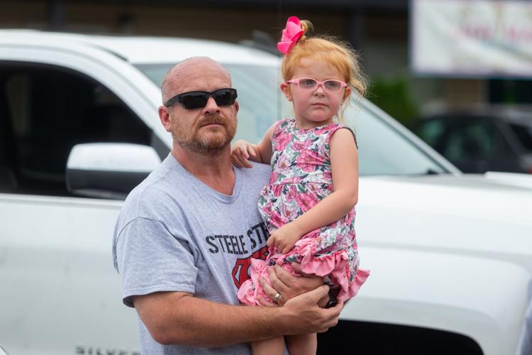 Community welcomes baby Steele Merritt home for first time since birth ...