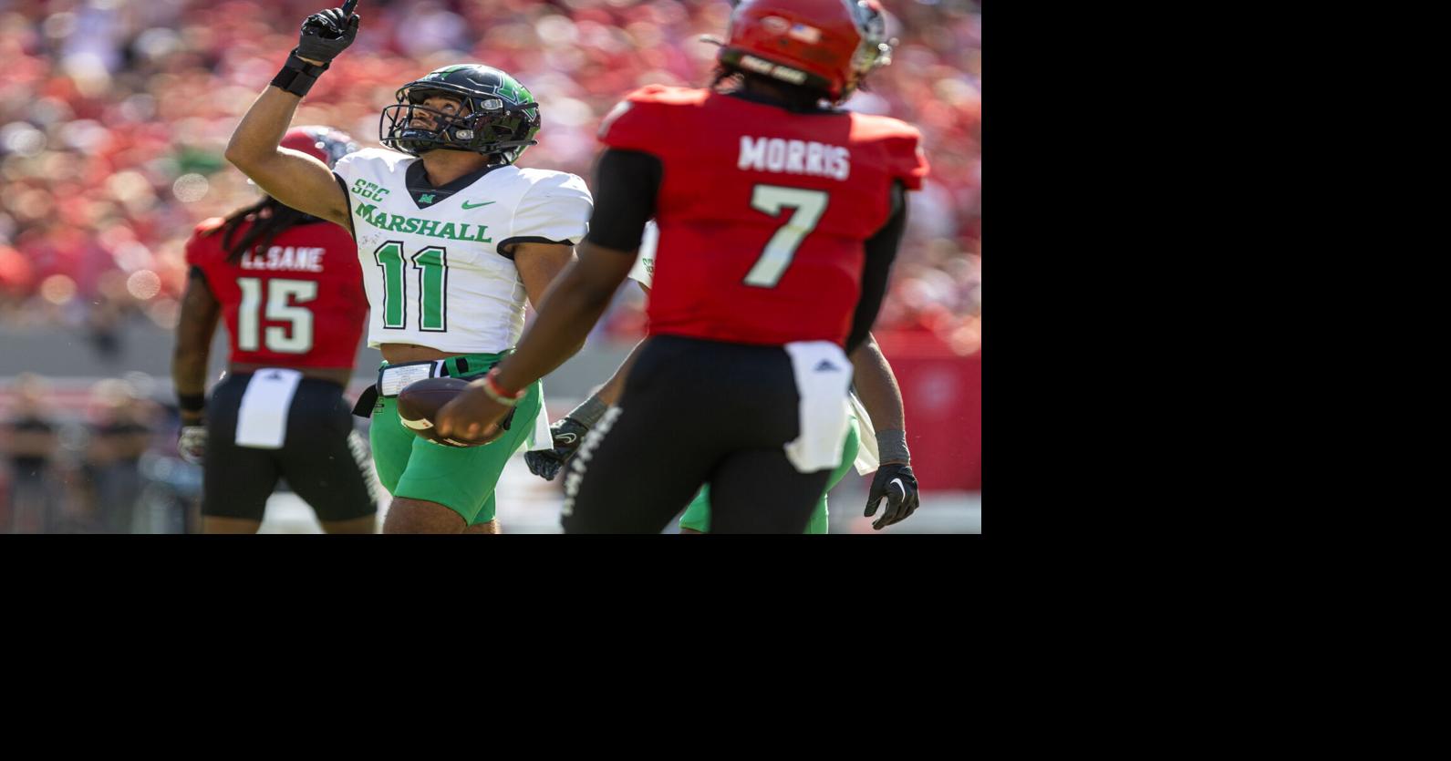 Marshall football: JJ Roberts tabbed as SBC defensive player of the ...