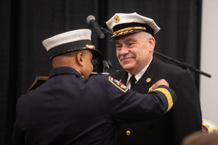 Fuller sworn in as Huntington fire chief for second time | News ...