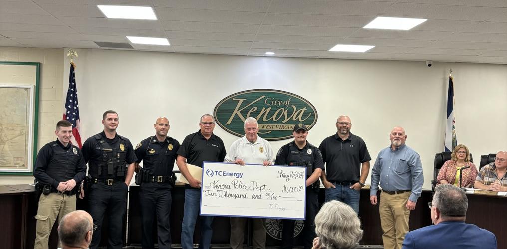 Kenova Police and Fire Department receive donation from TC Energy ...