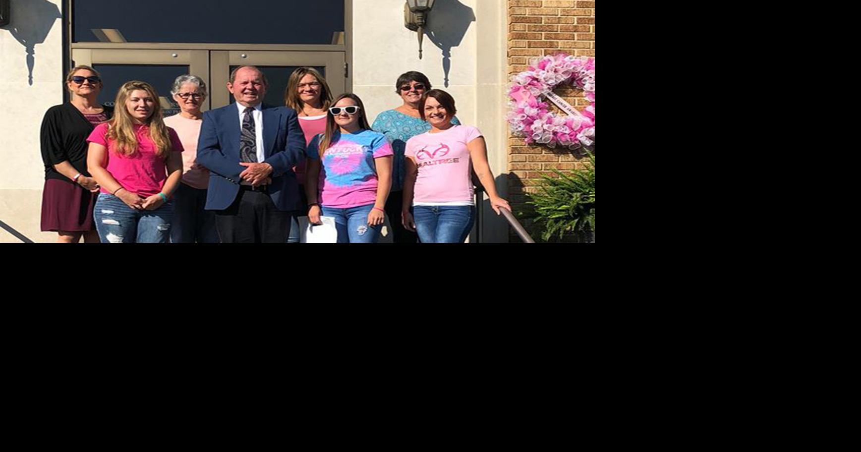 Breast Cancer Awareness month recognized at monthly meeting | News ...