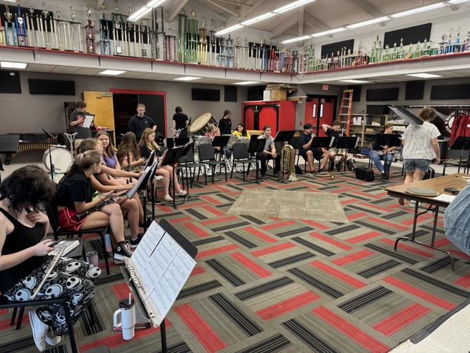 Wayne High School Color Guard does fundraiser, pre band camp begins ...