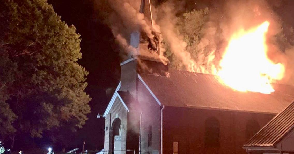 Lavalette church burns in Sunday night fire | News | waynecountynews.com
