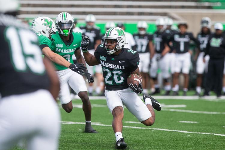 Herd spring game: Explosive plays put Black ahead of Green, 24-17 ...
