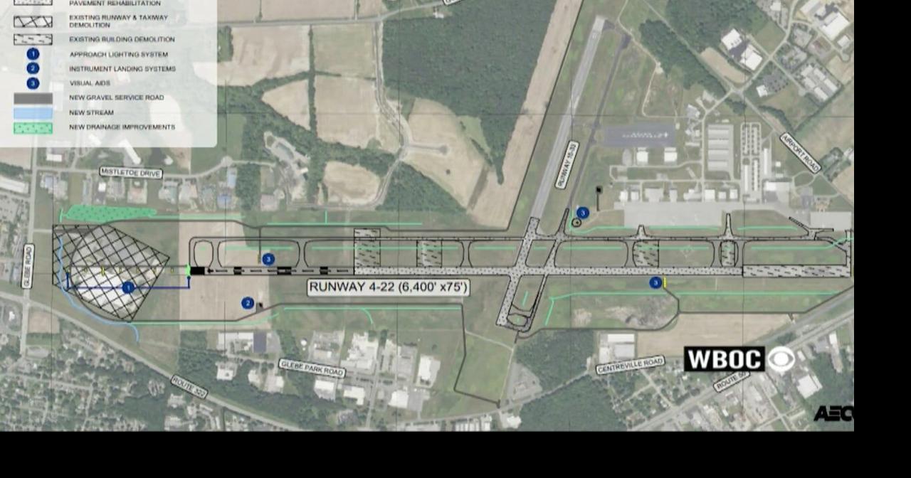 Easton Airport's Airfield Modernization Project Underway | Latest News ...