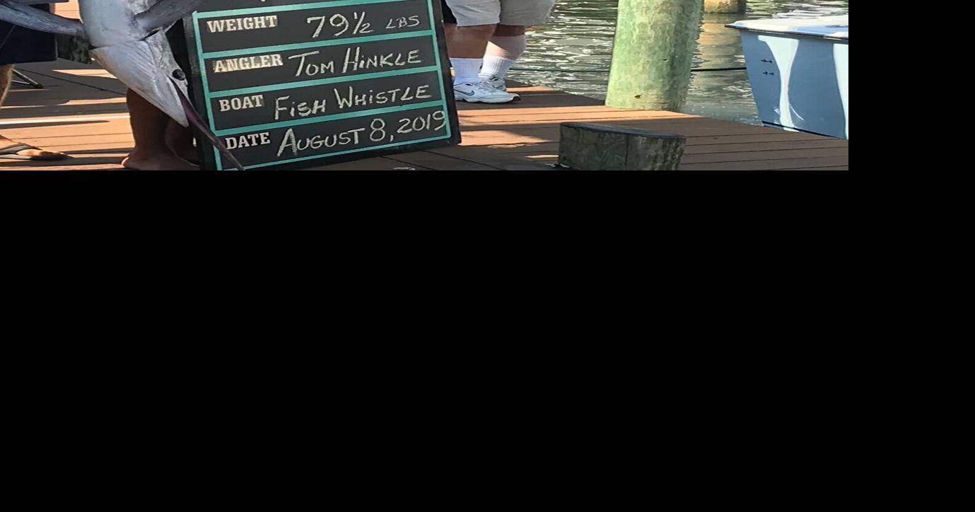 Worcester County Angler Aboard A Sussex County Boat Take White Marlin ...