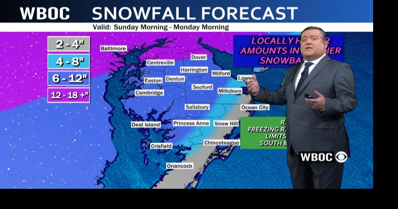 WBOC Evening Weather January 22 2026 | WBOC Weather | wboc.com