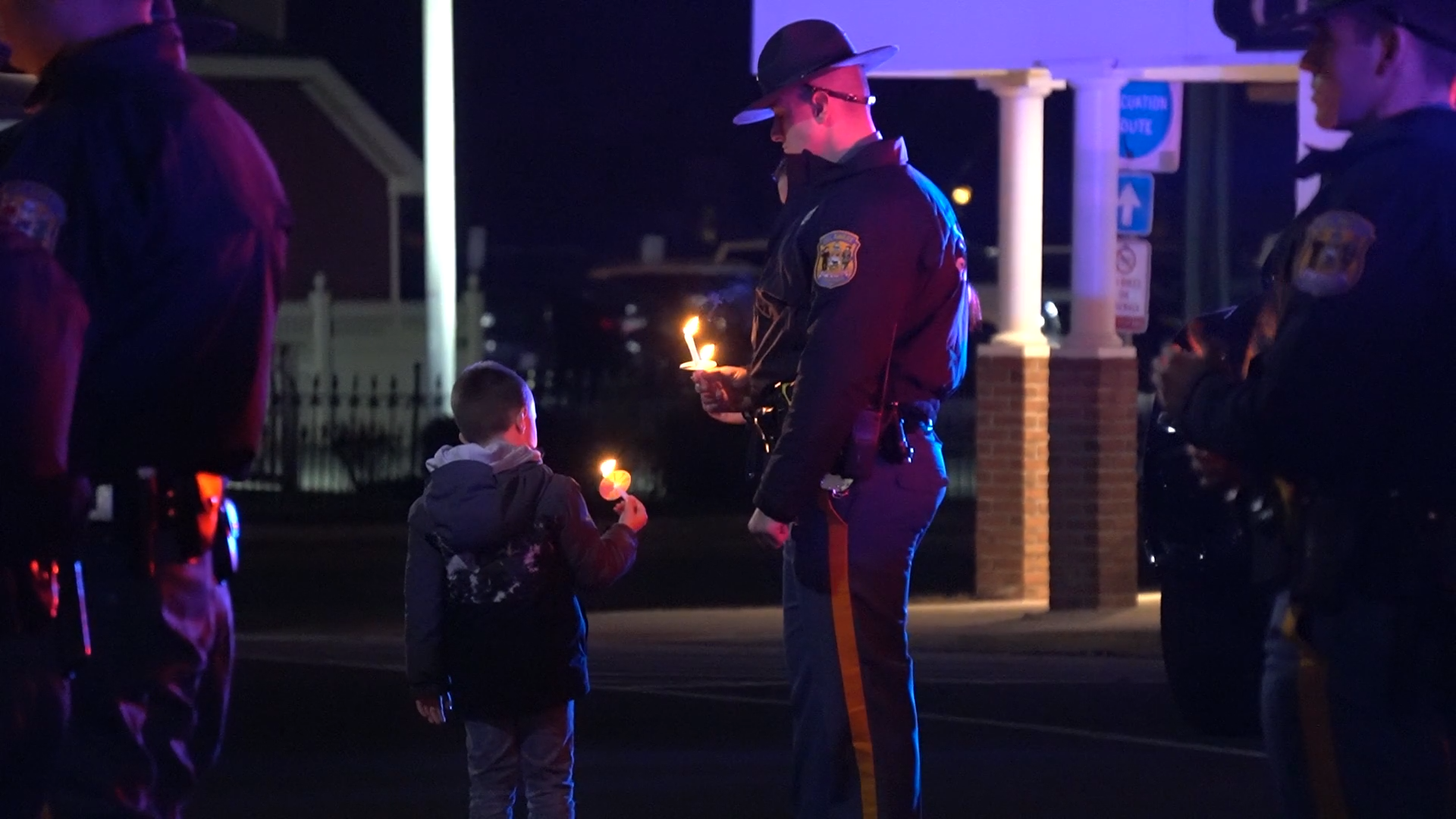 Vigil held in Georgetown for slain DSP trooper | Latest News | wboc.com