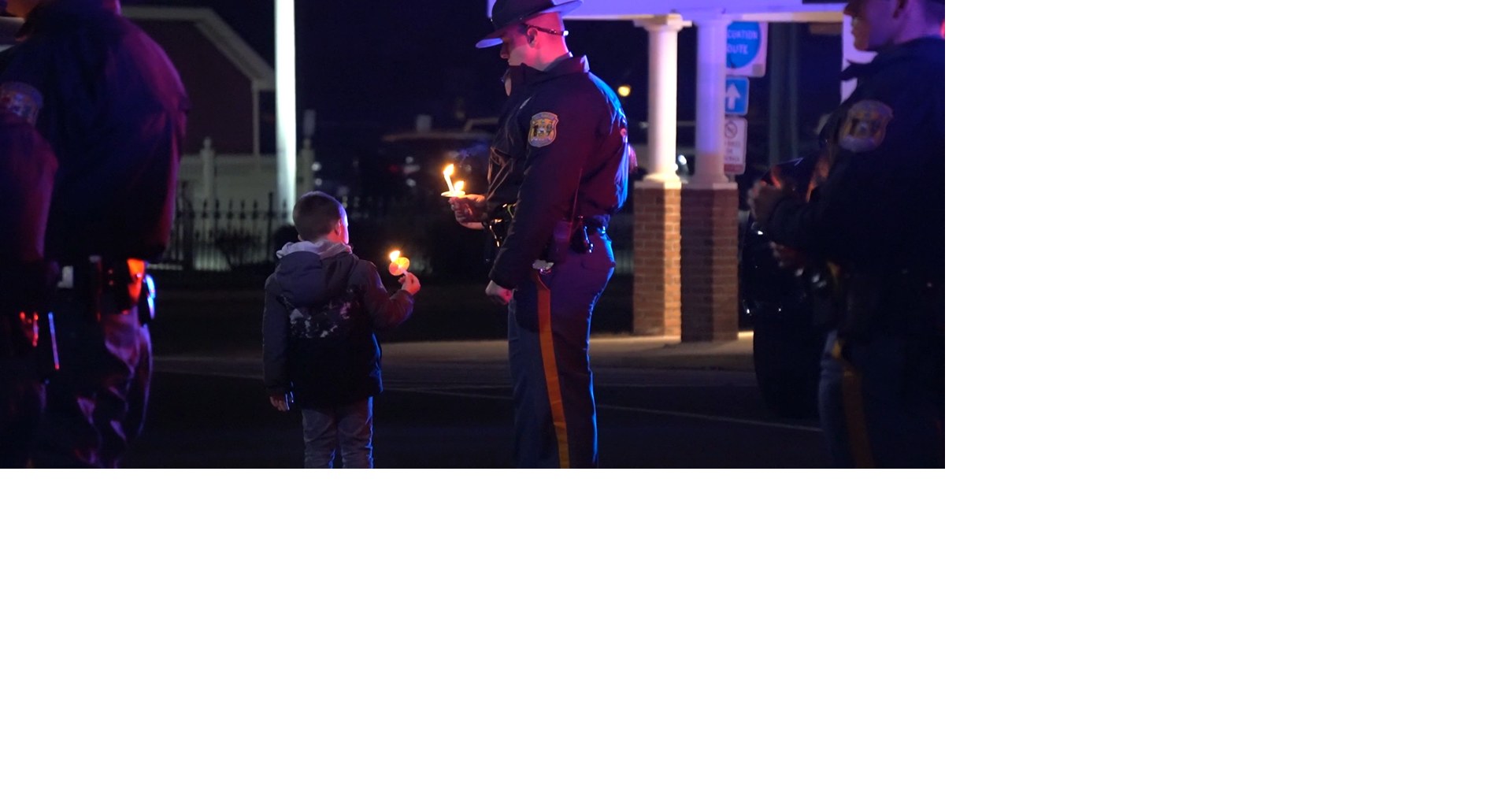 Vigil held in Georgetown for slain DSP trooper | Latest News | wboc.com