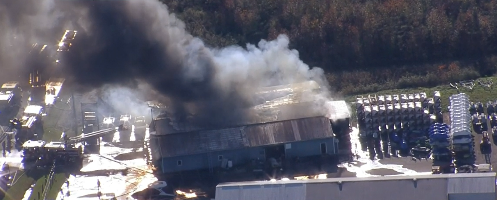 UPDATE: Large commercial structure fire erupts in Berlin | Latest News ...