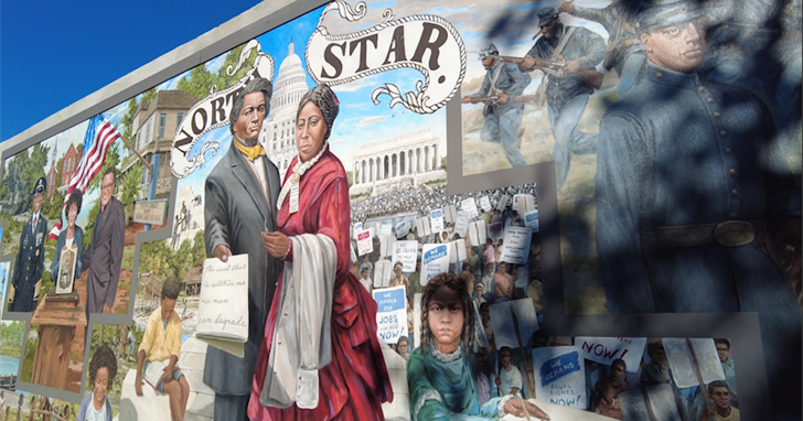 Mural Brings Frederick Douglass' Storied History to Life in Easton ...