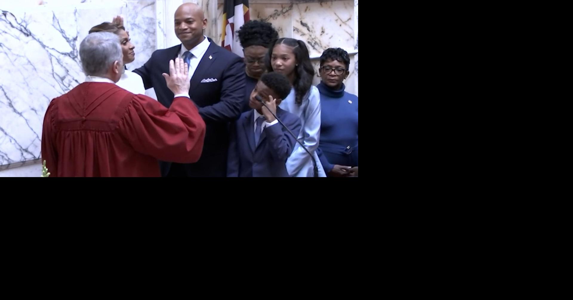 Wes Moore Sworn In as Maryland's 63rd Governor | Latest News | wboc.com