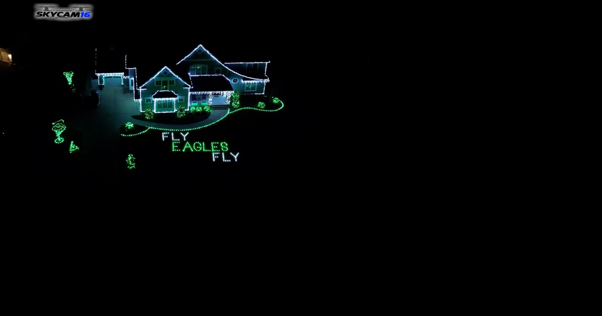 Eagles Fans Light up the Night in Lewes | Latest News | wboc.com