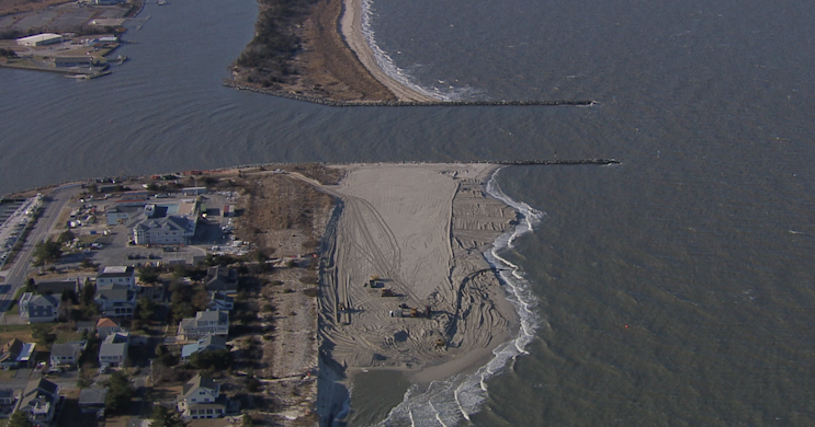 Storms and the Roosevelt Inlet Replenishment | Latest News | wboc.com