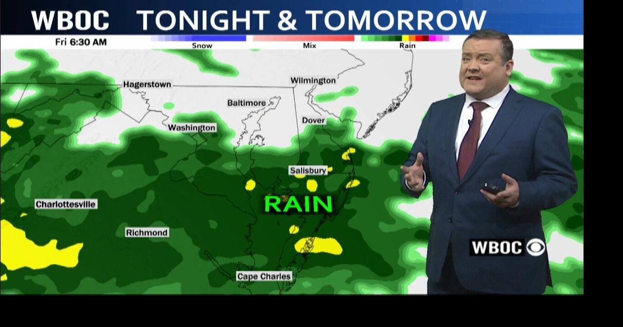 WBOC Evening Weather January 30 2025 | WBOC Weather | wboc.com