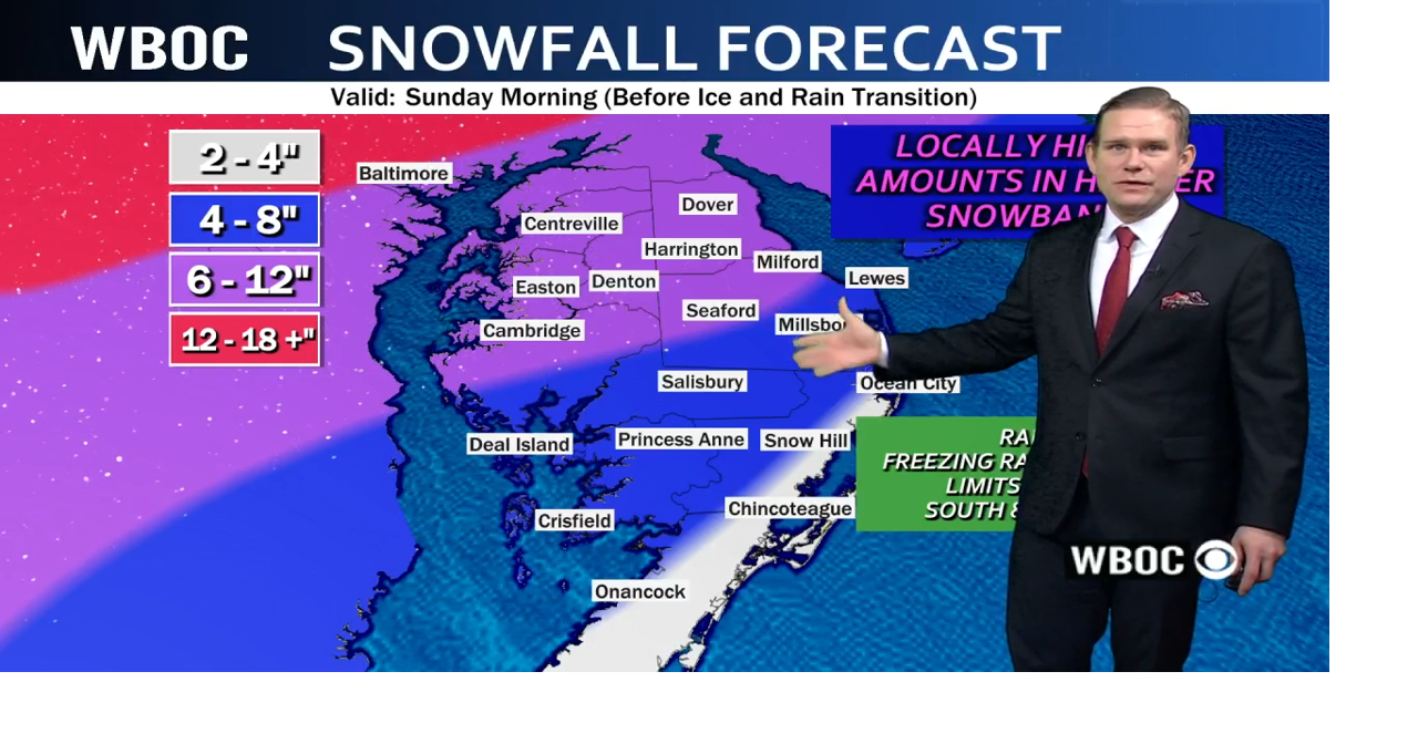 WBOC Morning Weather: January 25, 2026 | WBOC Weather | wboc.com