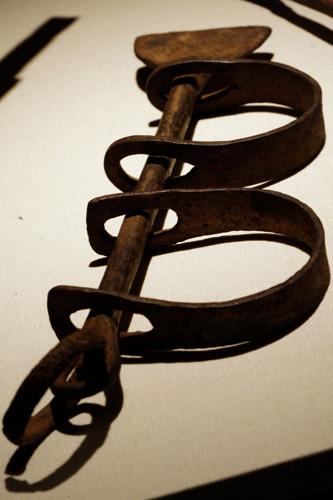 A crucial tool of the slave trade, shackles evoke an ugly part of ...
