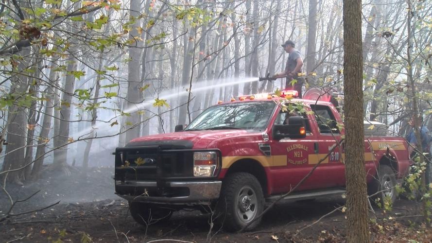 Fire Departments Battle Multiple Brush Fires near Georgetown as Dry ...
