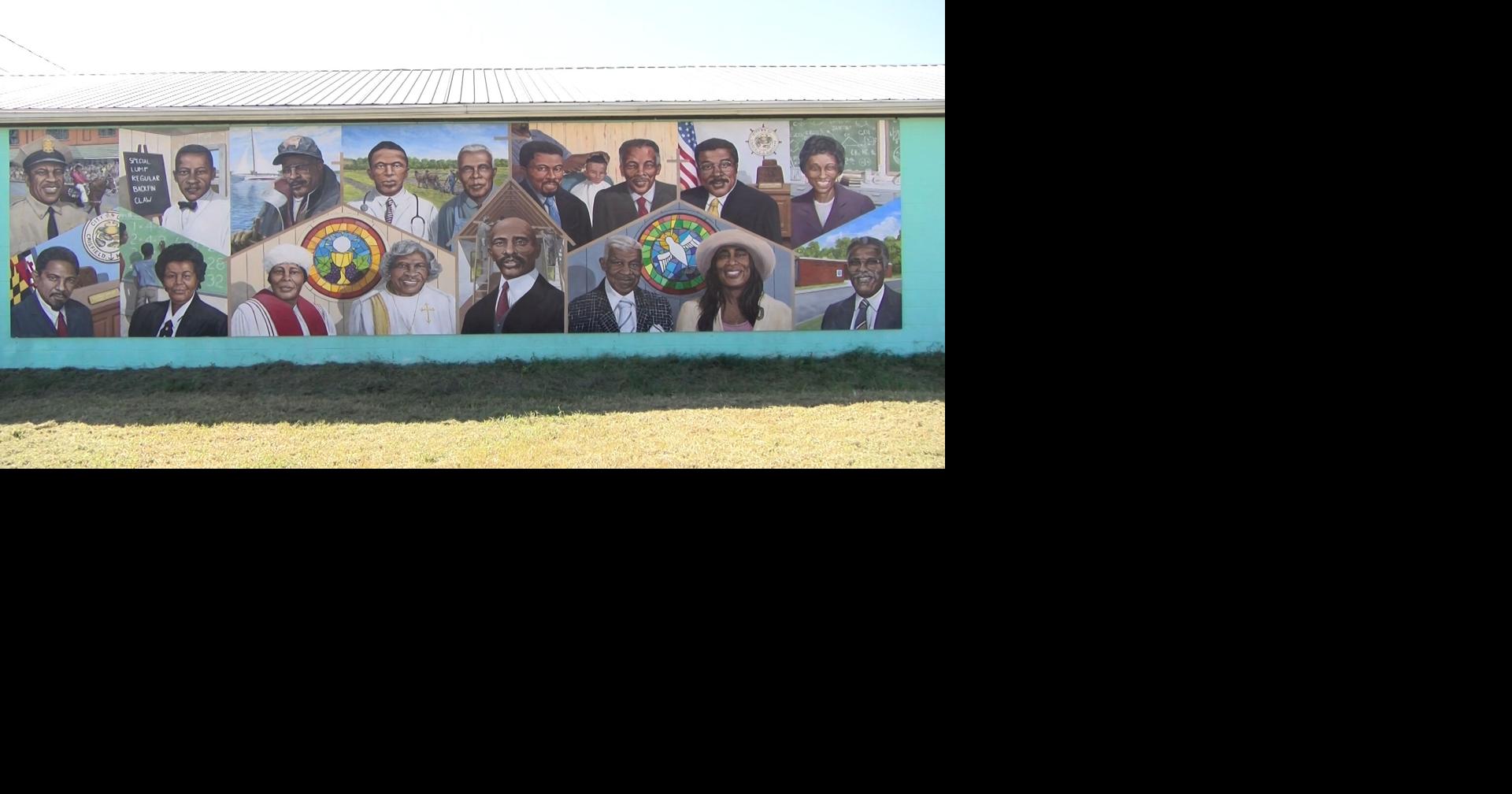 Historical Mural Unveiled in Crisfield, Honoring Black Community ...