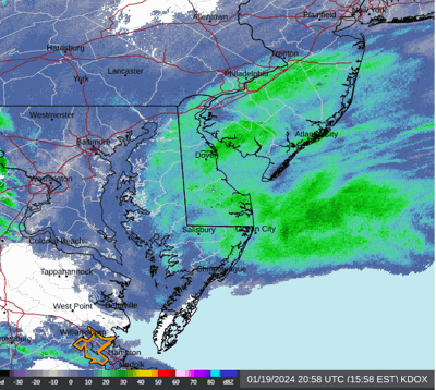 Snow Ending; Cold and Windy Weekend! | Latest News | wboc.com