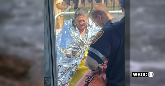 Man Rescued At Sea After Treading Water For Five Hours | Latest News ...