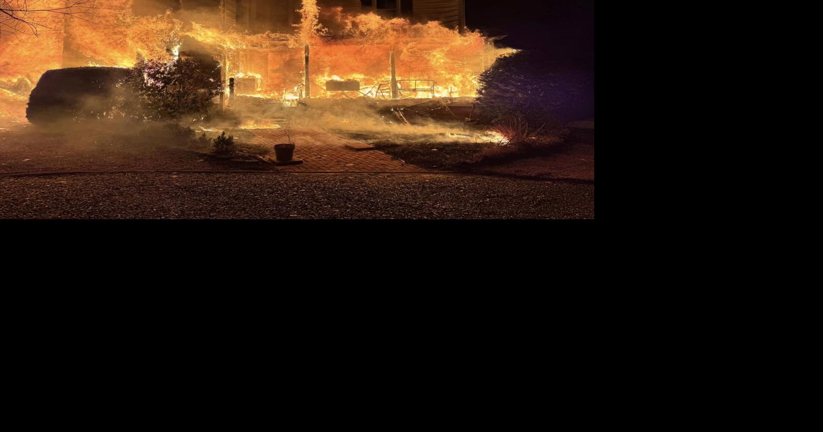 Multiple Firefighting Agencies Respond to Massive Stockton House Fire ...