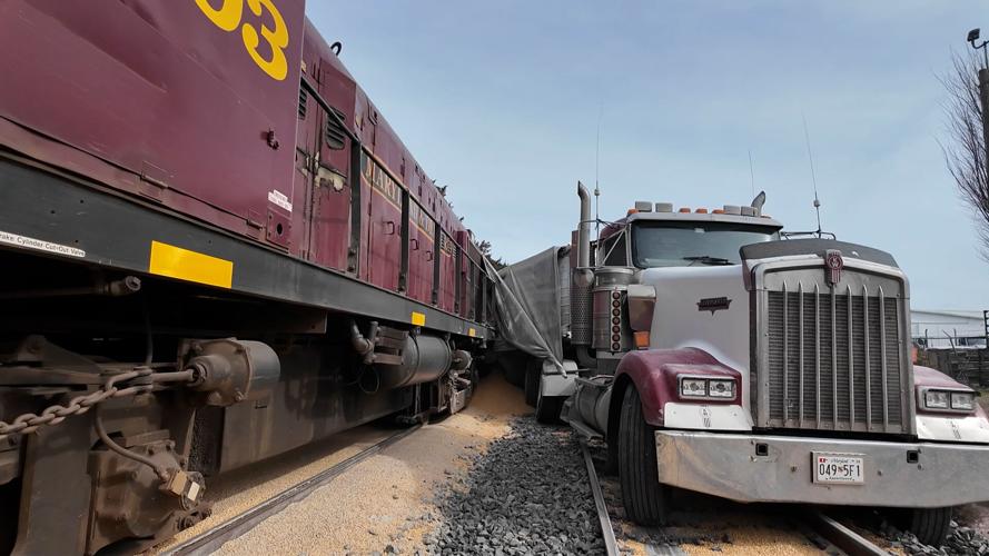 Train and Tractor Trailer Collide in Hurlock | Latest News | wboc.com