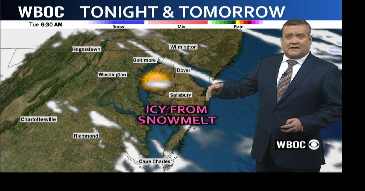 WBOC Evening Weather January 13 2025 | WBOC Weather | wboc.com