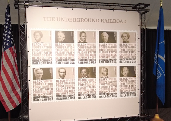 Honoring Heroes: USPS Unveils Underground Railroad Forever Stamps ...