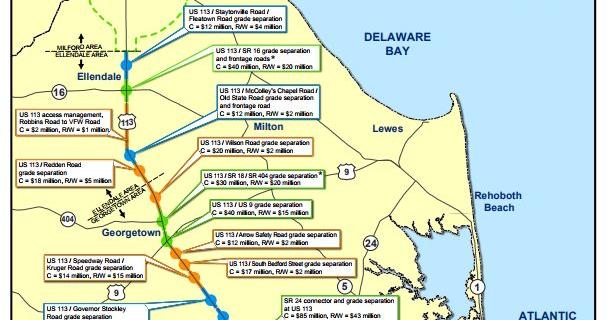 DelDOT Announces Strategic Plan for Route 113 Improvements in Sussex ...