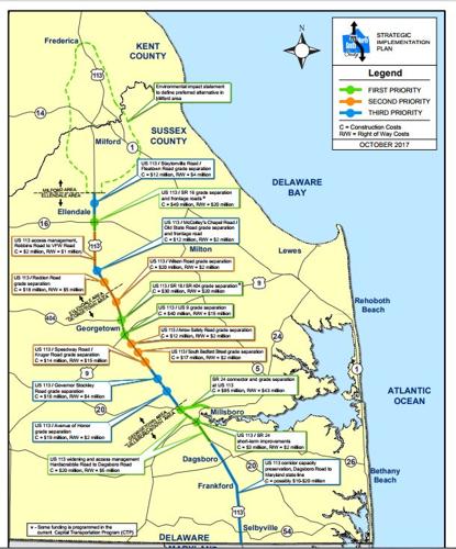 DelDOT Announces Strategic Plan for Route 113 Improvements in Sussex ...