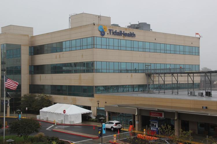 TidalHealth Peninsula Regional Reestablishes Triage Tent Outside ...