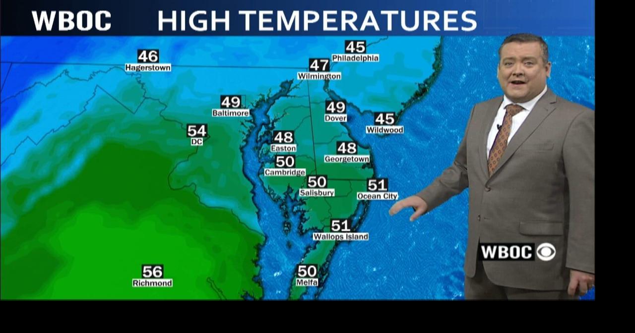 WBOC Evening Weather January 28 2025 | WBOC Weather | wboc.com