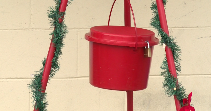 Hurlock gets first ever Salvation Army red kettle | Latest News | wboc.com