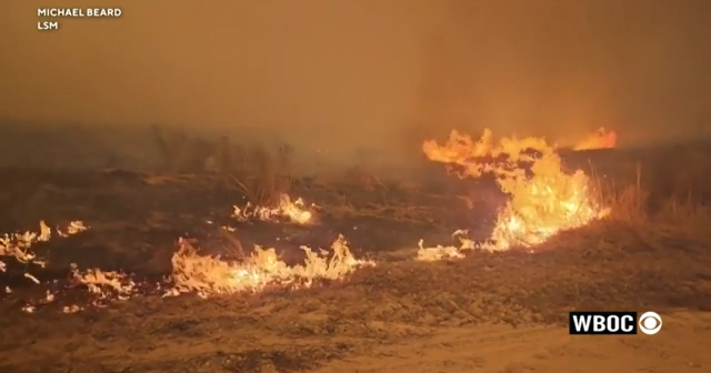 Four Massive Wildfires Burning In Texas | Latest News | wboc.com