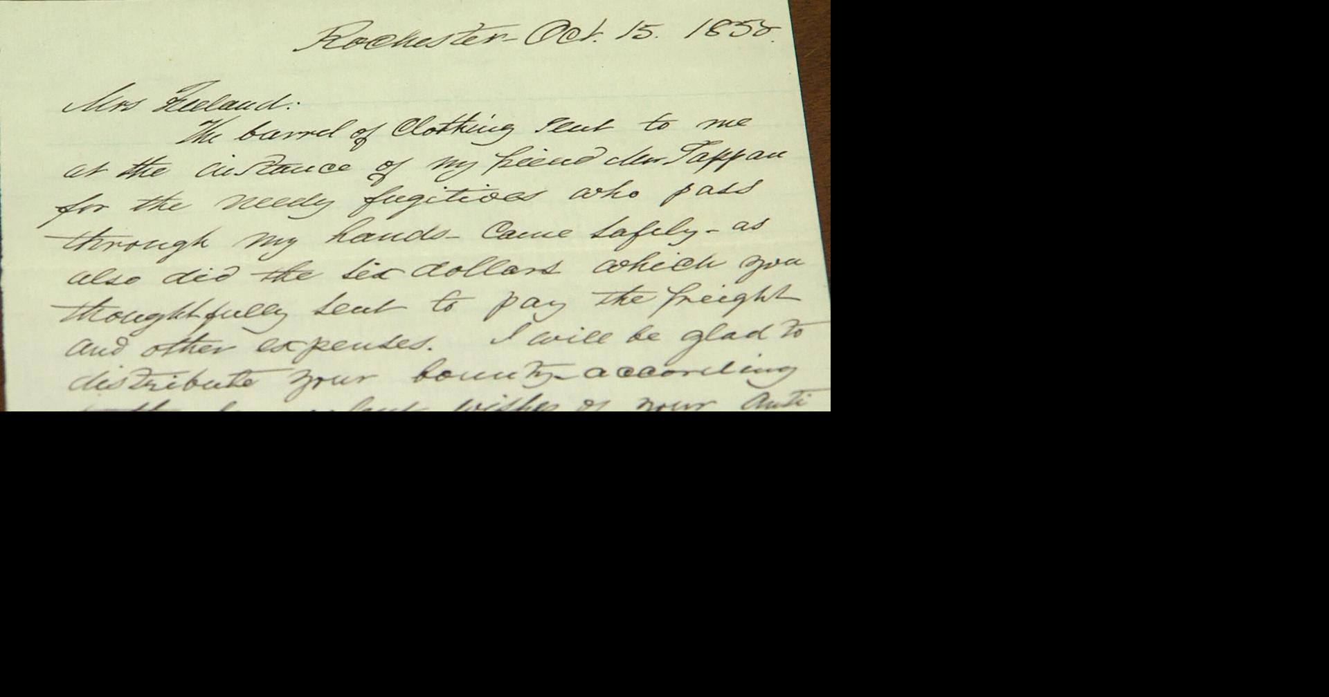 Local Library Receives Letter By Frederick Douglass | Features | wboc.com