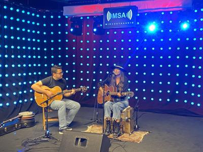 Folk Singer/Songwriter Cathy Jane Performs on the Mid South Audio Stage ...